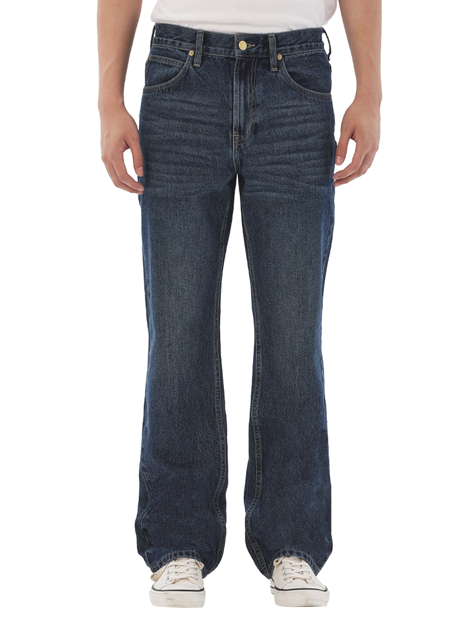 กางเกงยีนส์ผู้ชาย CHICAGO FIT เอวกลาง ทรงกระบอก(กลาง) สียีนส์กลาง – Lee ...