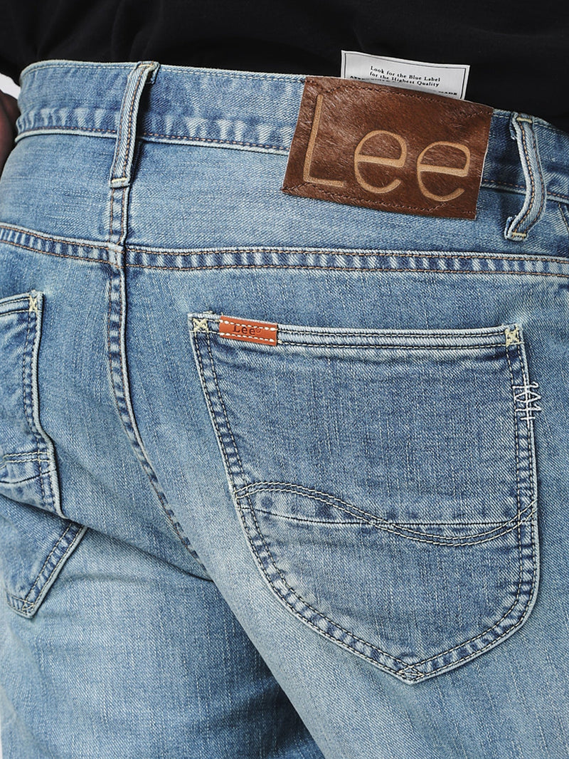 กางเกงยีนส์ผู้ชาย คอลเลคชั่น 101 DEAN FIT เอวกลาง ทรงตรง สียีนส์อ่อน ...